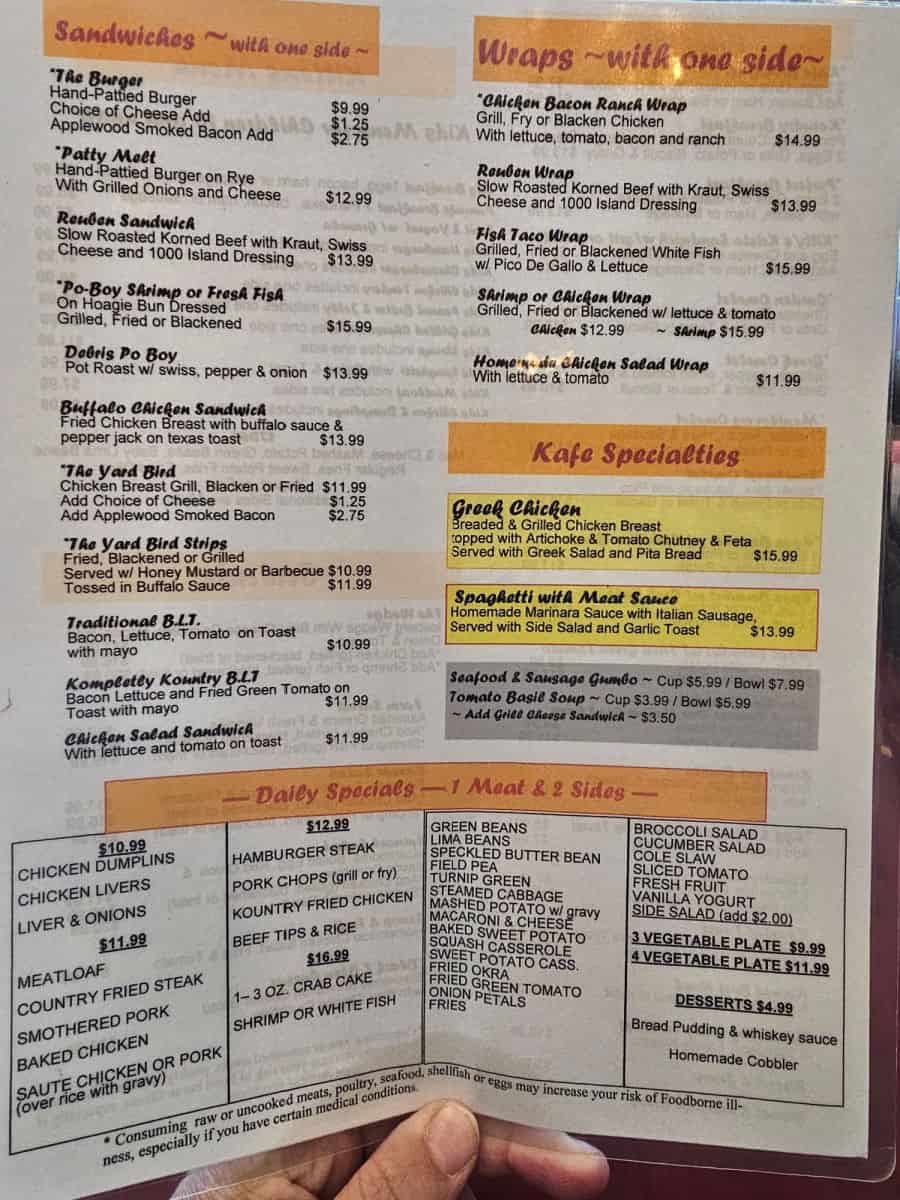 Kitty's Kafe - Gulf Shores - Gulf Coast Journeys