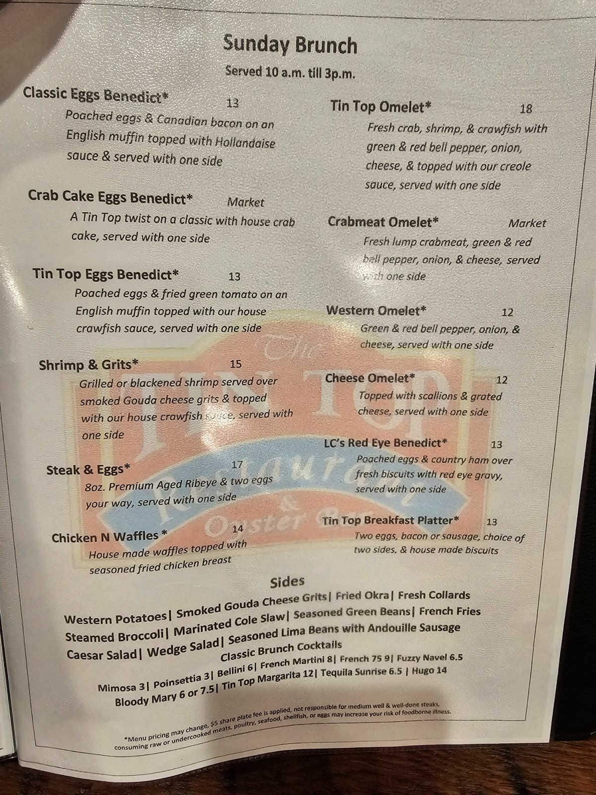 The Tin Top Restaurant & Oyster Bar - Bon Secour - Gulf Coast Journeys