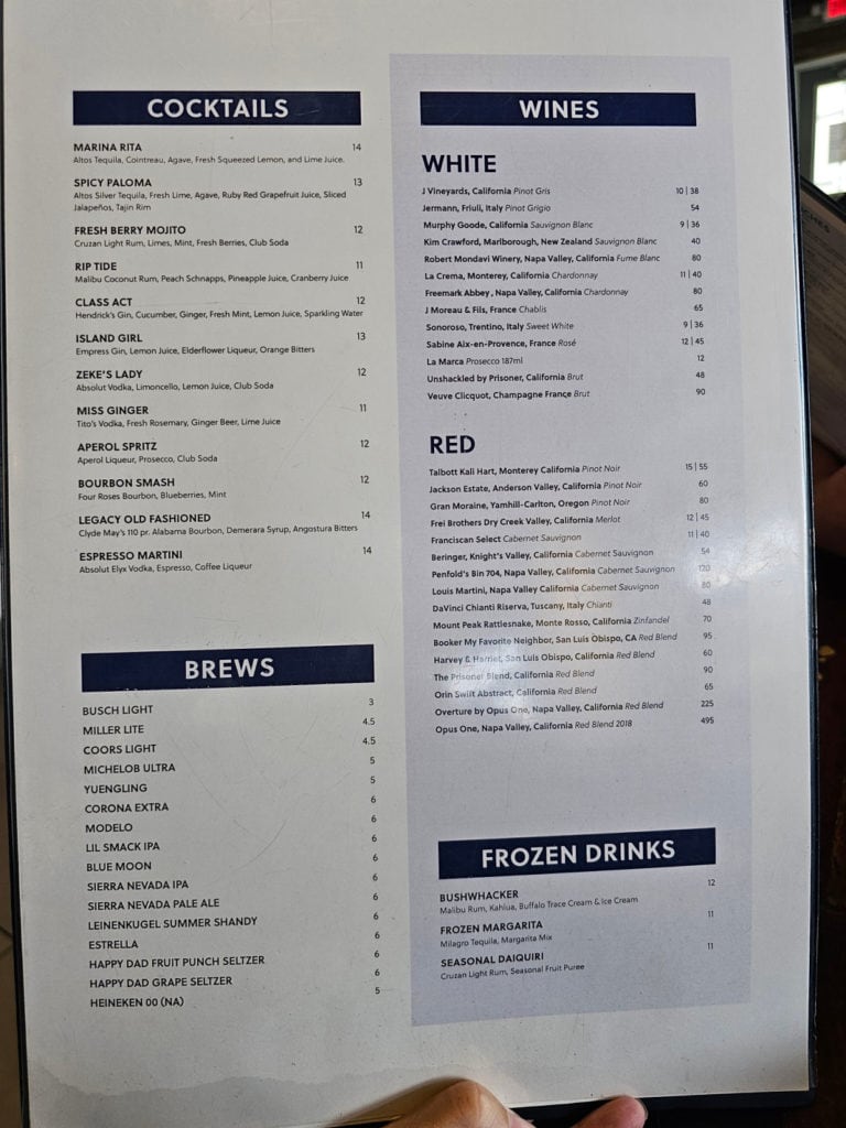 Zeke's Restaurant - Orange Beach - Gulf Coast Journeys
